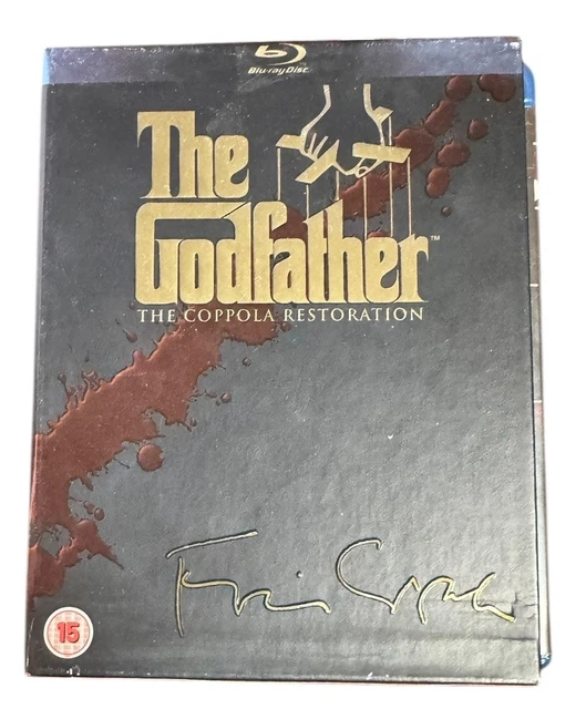 THE GODFATHER TRILOGY: The Coppola Restoration Blu-ray (4-disc) £11.86 ...