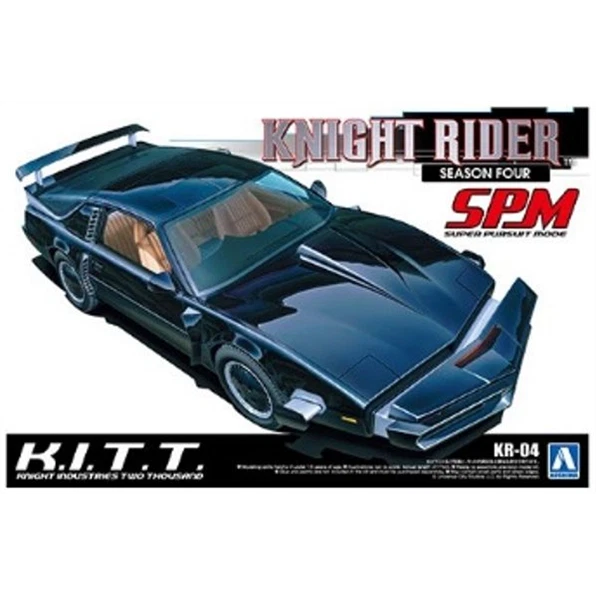 AOSHIMA 1:24 SCALE Knight Rider Knight 2000 K.I.T.T. Season III £38.84 ...
