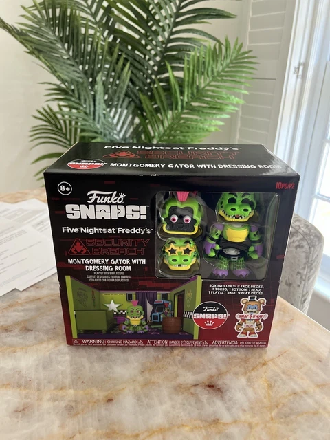 FUNKO FNAF SNAP: Five Nights at Freddy's Montgomery Gator With Dressing Room £9.50 - PicClick UK