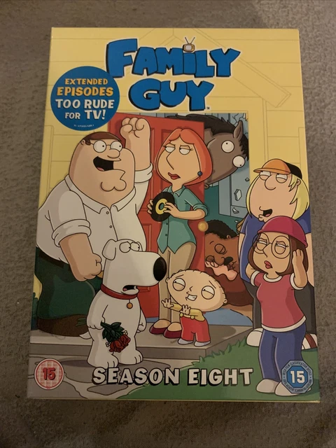 FAMILY GUY BOX Set Season 8 - American Dad TV ITV2 Comedy Humour 3 ...