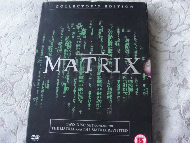 THE MATRIX COLLECTORS Edition Two Disc Dvd Set:the Matrix & The Matrix ...