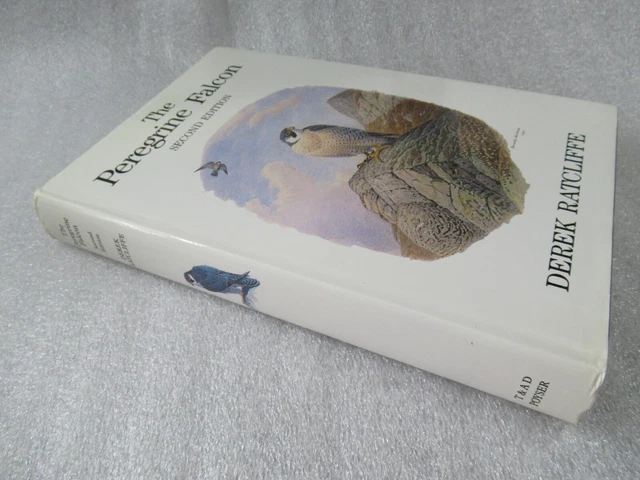THE PEREGRINE FALCON - Derek Ratcliffe Poyser 2nd Revised ed HB-DJ EUR ...