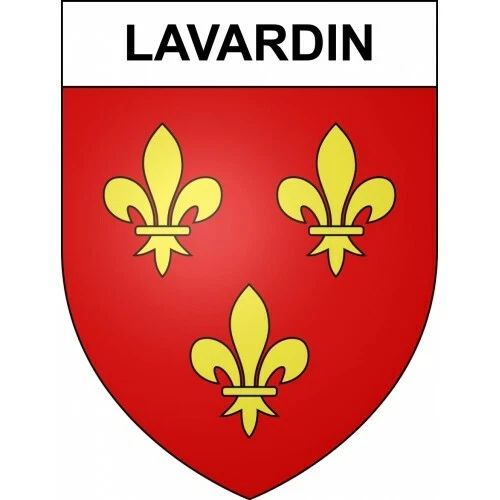 LAVARDIN 41 VILLE sticker blason écusson autocollant adhésif EUR 6,99 - PicClick FR