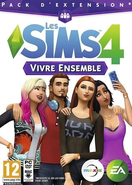 LES SIMS 4 Vivre Ensemble / Jeu Pc & Mac / Neuf Sous Blister D'origine / Vf EUR 29,94 - PicClick FR