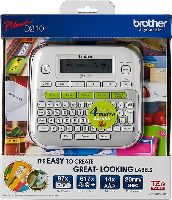 D210 P TOUCH Label Maker Machine $52.46 - PicClick AU
