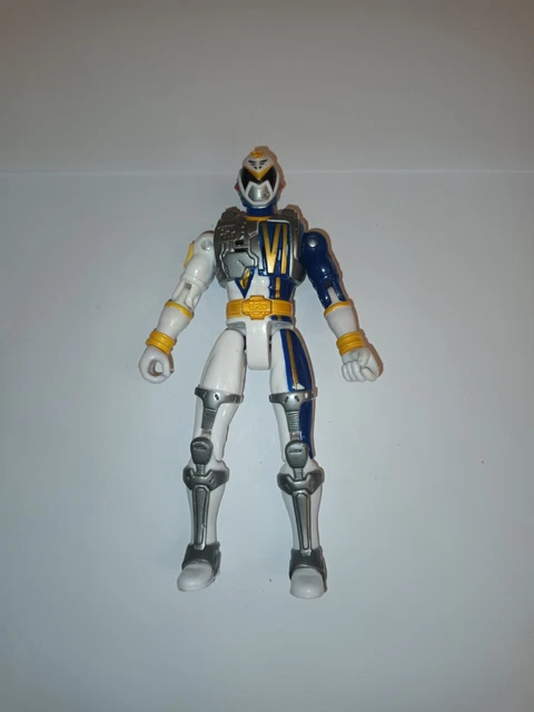 FIGURINE BANDAI POWER Rangers SPD Talking Sound Patrol Ranger Blanc ...