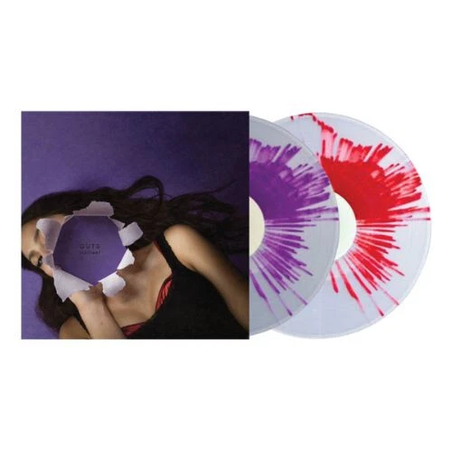 OLIVIA RODRIGO GUTS (Spilled ) Double Vinyle LP Coloré Splatter Deluxe ...