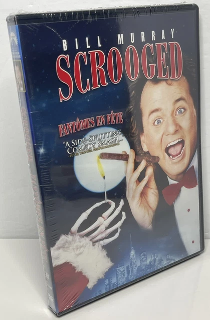 NEUF ! SCROOGED (DVD, 1988, Bill Murray, Karen Allen, Noël, POO ...