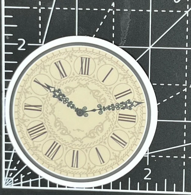 OLD TIME CLOCK - Grandfather Clock - Die Cut Vinyl Decal Sticker Bomb ...