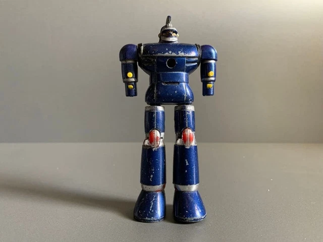 FIGURA POPY TETSUJIN 28 GB-23 Chogokin 1980 Vintage Azul Auténtica De ...
