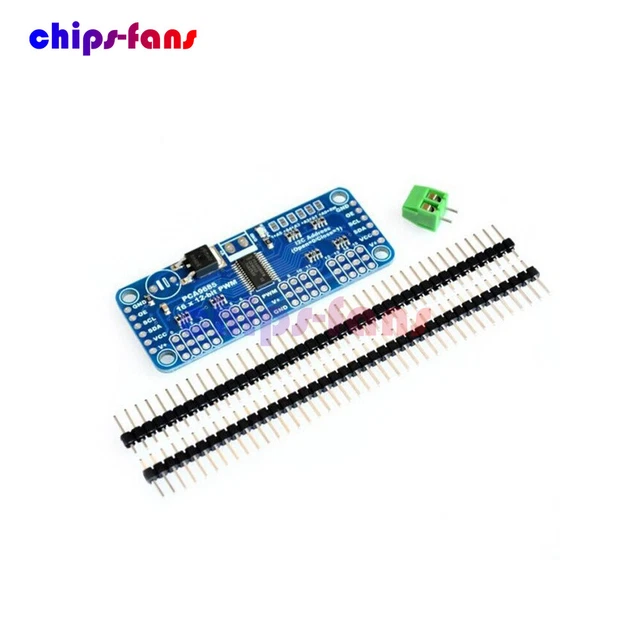 16-CHANNEL 12-BIT PWM Servo Driver Board PCA9685 PWM Servo Driver I2C Module DIY £3.36 - PicClick UK