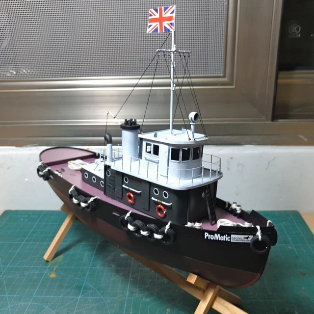 WILLIMS TUG 308 mm Scale 1:96 RC Model Kit Tug Working Boat 2023 £80.39 ...