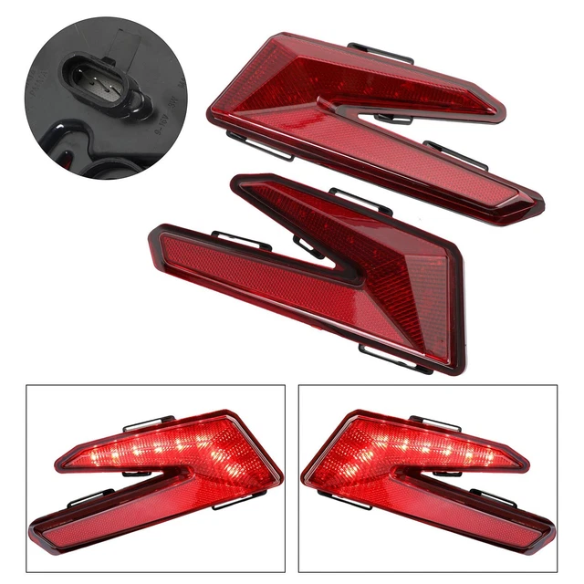 FEUX ARRIÈRE À LED rouges gauche droite pour Can Am Maverick x3 TURBO ...