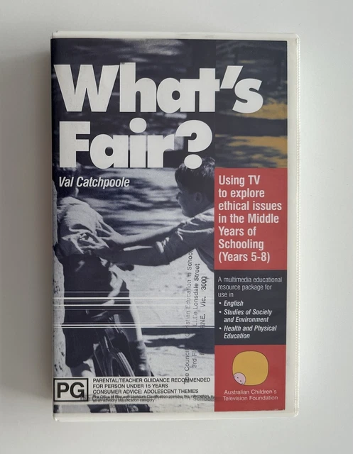 AUSTRALIAN CHILDREN’S TELEVISION Foundation: What’s Fair [VHS] Video ...