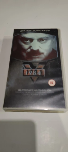 GEORGE ORWELL'S &1984&, VHS Video Cassette - John Hurt, Richard Burton ...
