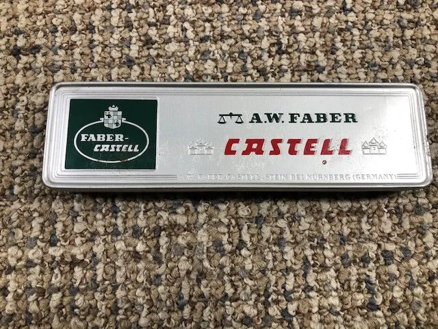 AW FABER CASTELL, Germany, 9000 6H And 9000 HB Pencils NEW In TIN BOX ...