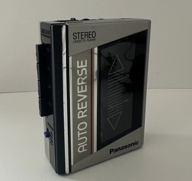 VINTAGE PANASONIC RQ-JA65 Portable Cassette Player Big Window auto ...