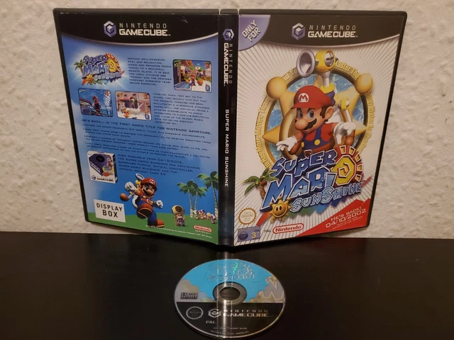 SUPER MARIO SUNSHINE - Very Rare Promo Display Box + Game | Nintendo ...
