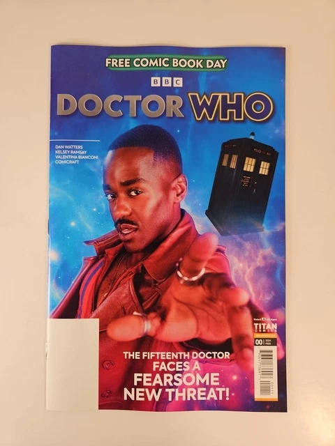 DOCTOR WHO THE Fifteenth Doctor Free Comic Book Day 2024 FCBD First ...