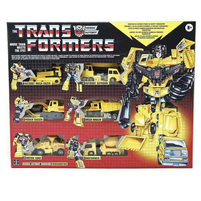 TRANSFORMERS X TONKA Mash-Up Devastator: Tonkanator 45 cm Hasbro EUR ...