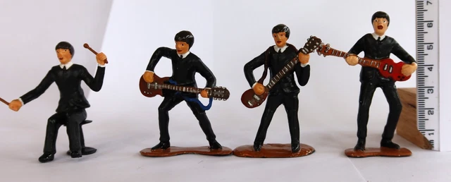 PEWTER TOY BEATLES Marx figurines $40.00 - PicClick AU