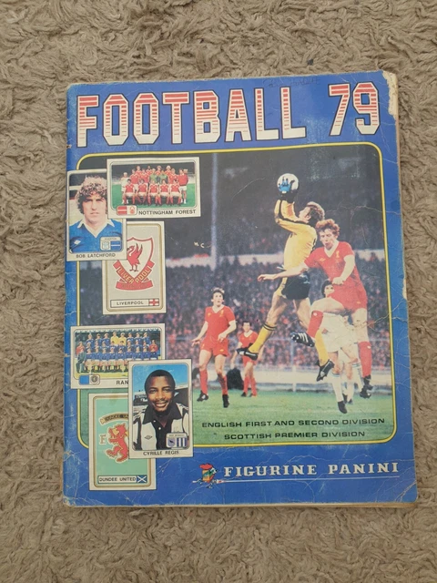 PANINI 1979 FOOTBALL sticker album. £20.00 - PicClick UK