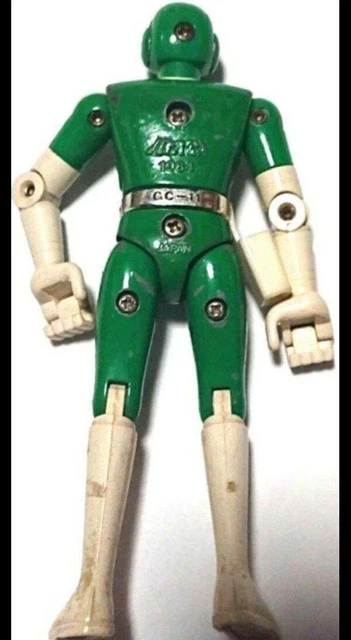 POWER RANGERS CHOUDENSHI Bioman Green Chogokin Action Figure BANDAI ...