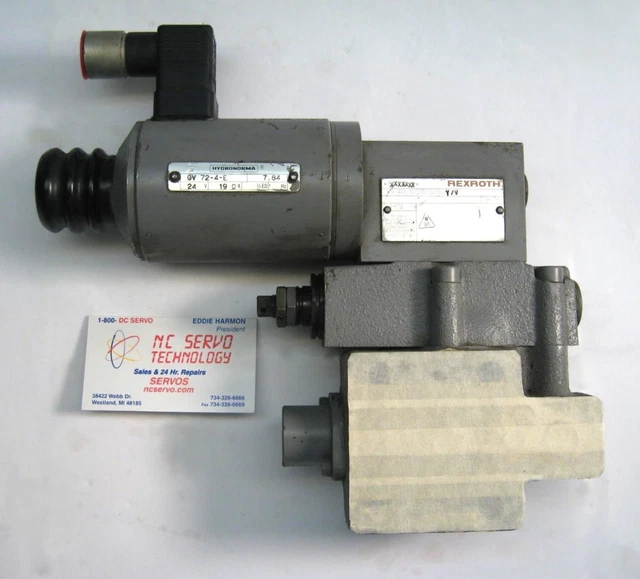 REXROTH RS415-10/200/1.0/1.0/Y/V PUMPE Hub Cont Ventil EUR 1.702,65 ...