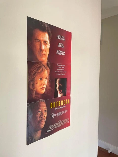 OUTBREAK 1995 AUST Original Horror Daybill Movie Poster In Very Good ...
