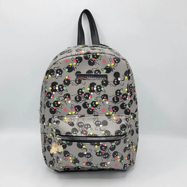 STUDIO GHIBLI SPIRITED Away Soot Sprites Mini Backpack Faux Leather ...