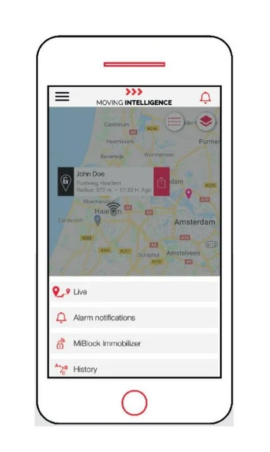 MOVING INTELLIGENCE MI01 Sentry Auto/Motorrad/Fahrzeug Tracker Thatcham ...