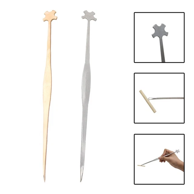 ACCURATE POSITIONING OF Inner Violin with Sound Post Setter Tool Gold ...