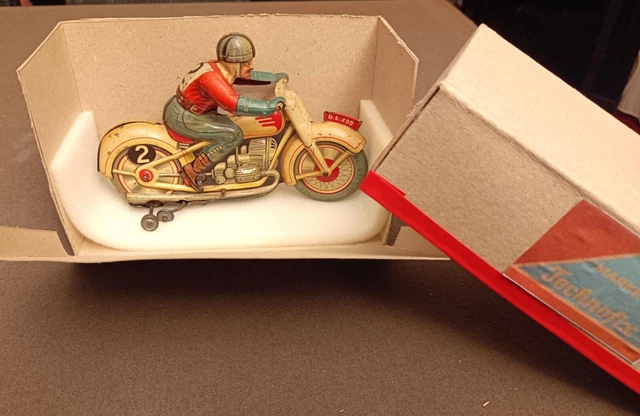 TECHNOFIX GE255 “MOTORCYCLE”WORKING, made in US-Germany, original, very ...