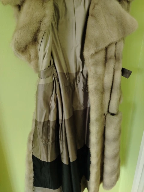 VINTAGE MINK BESPOKE coat excellent condition no wear soft fur no wear ...