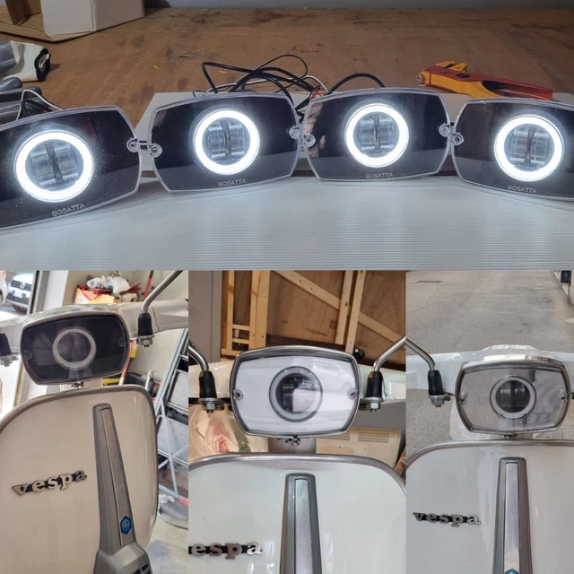 FARO LED ANTERIORE 12V Per Vespa 50 Special EUR 67,99 - PicClick FR