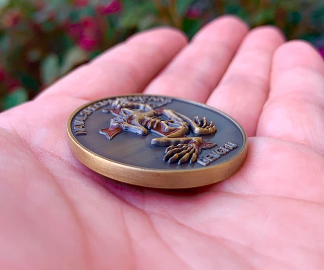 NAVY SEAL TEAM 6 Six DEVGRU NSW Indian Skull Tribe Bone Frog Challenge ...