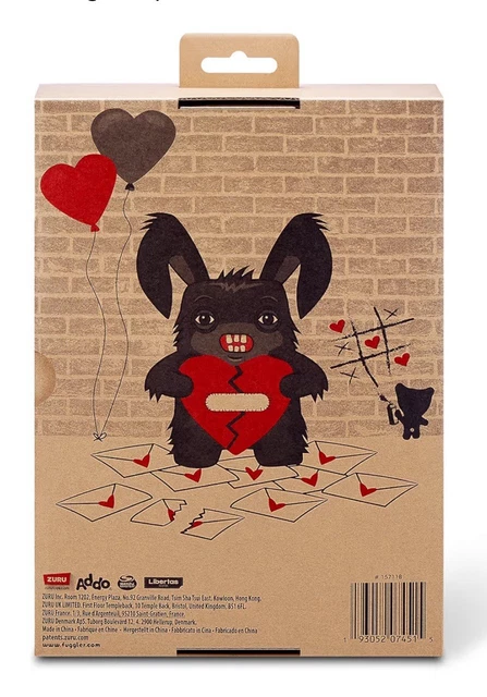 FUGGLER LOVE FUGG by ZURU Funny Ugly Monster, Plush, Collectible, Toy £ ...