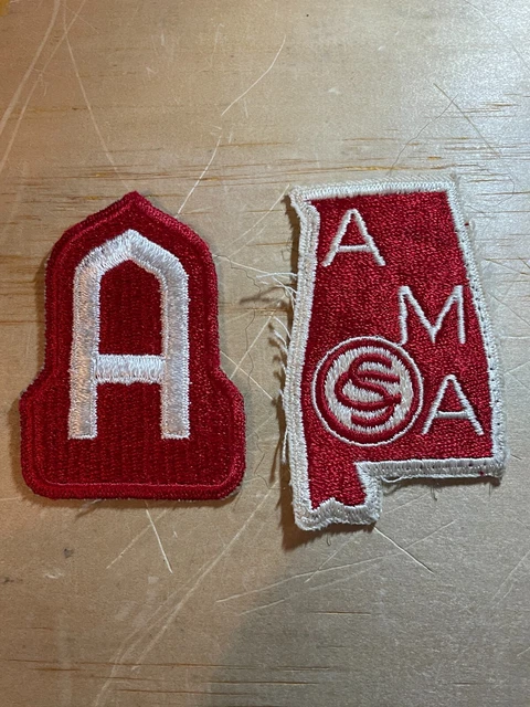 WWII/1950S/1960S? 2-US ARMY PATCHES-14th ARMY GHOST & AL ACADEMY OCS ...