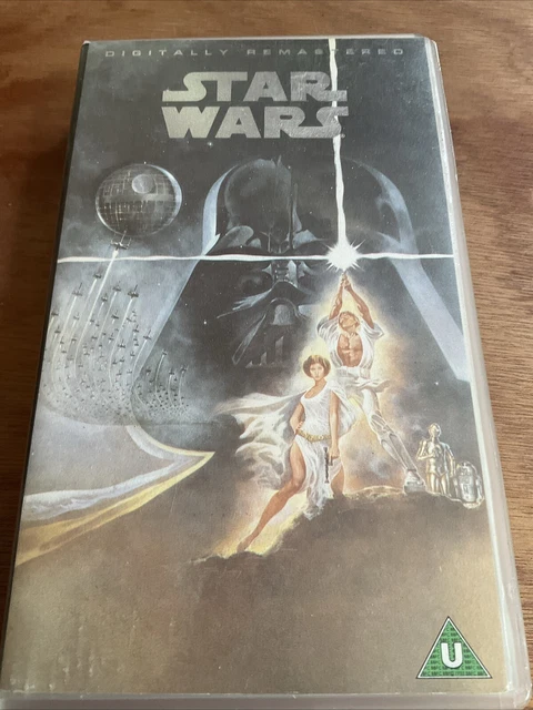 STAR WARS DIGITALLY Remastered VHS Video Tape - £6.00 - PicClick UK