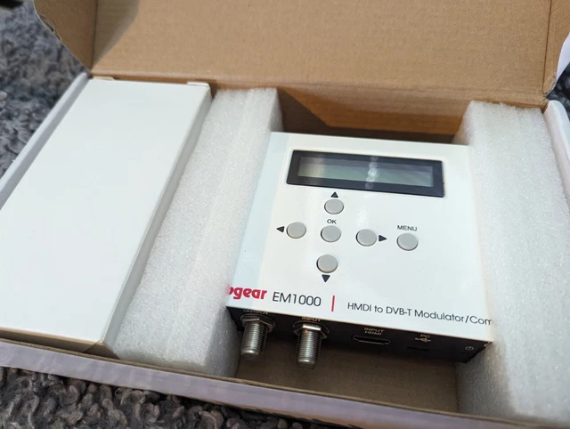 RARO MODULATORE ENCODER Labgear EM 1000 EM1000 DA HD/SD a DVB-T ZAC ...