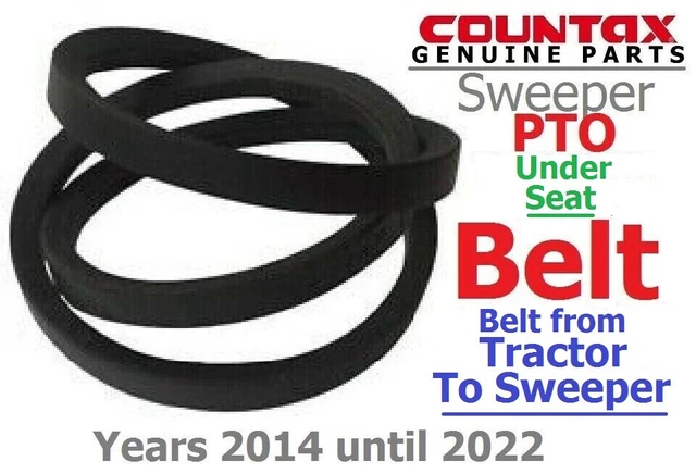 GENUINE COUNTAX C60 Sweeper BELT ( Tractor to Sweeper ) CXSB1422 £55.97 ...