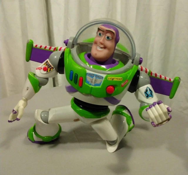 DISNEY-PIXAR TOY STORY Buzz Lightyear Poseable with Karate Chop Action ... DISNEY-PIXAR TOY STORY Buzz Lightyear Poseable with Karate Chop Action ...