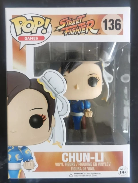 FUNKO - POP! Vinyl - Chun-Li - Street Fighter - Original Variant - #136 ...