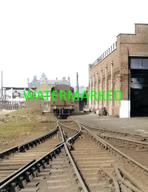BLACKPOOL NORTH RAILWAY Shed+Sidings View. June 1956.. 8X11. A4 £6.49 ...