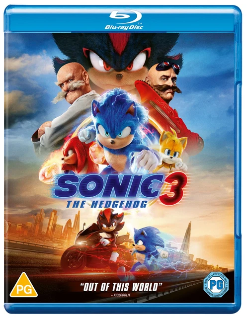 SONIC THE HEDGEHOG 3 (Blu-ray) Tom Butler Krysten Ritter Tika Sumpter ...