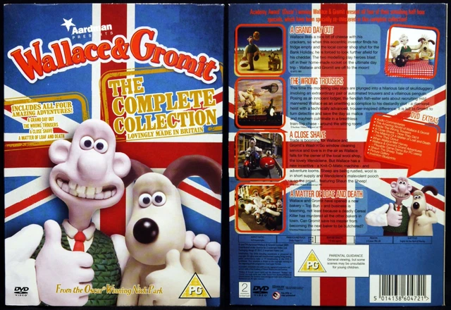 WALLACE & GROMIT : The Complete Collection (DVD) 2012, 2 Entertain ...
