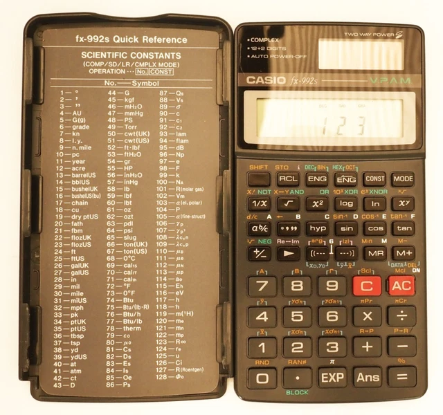 CASIO FX-992S SCIENTIFIC Calculator £13.97 - PicClick UK