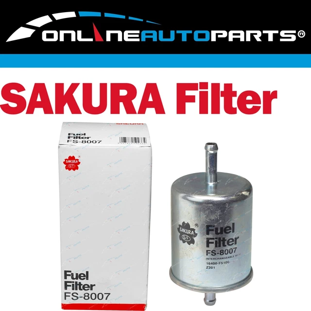 SAKURA FUEL FILTER for Nissan Skyline R31 2.0L 6cyl RB20DE 1987~1989 ...