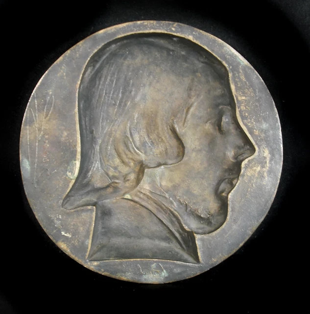 LOCKET PORTRAIT OF Painter Charles Beranger Of Sculptor Michel Pascal ...