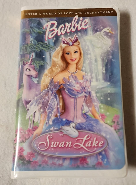BARBIE OF SWAN Lake Ballet VHS Video Tape 2003 Animated Mattel ...
